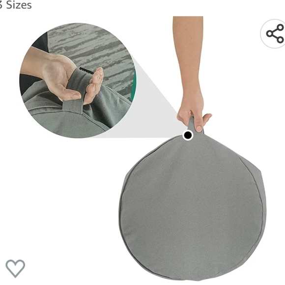 Other | Reehut Zafu Yoga Meditation Cushion Gray | Poshmark